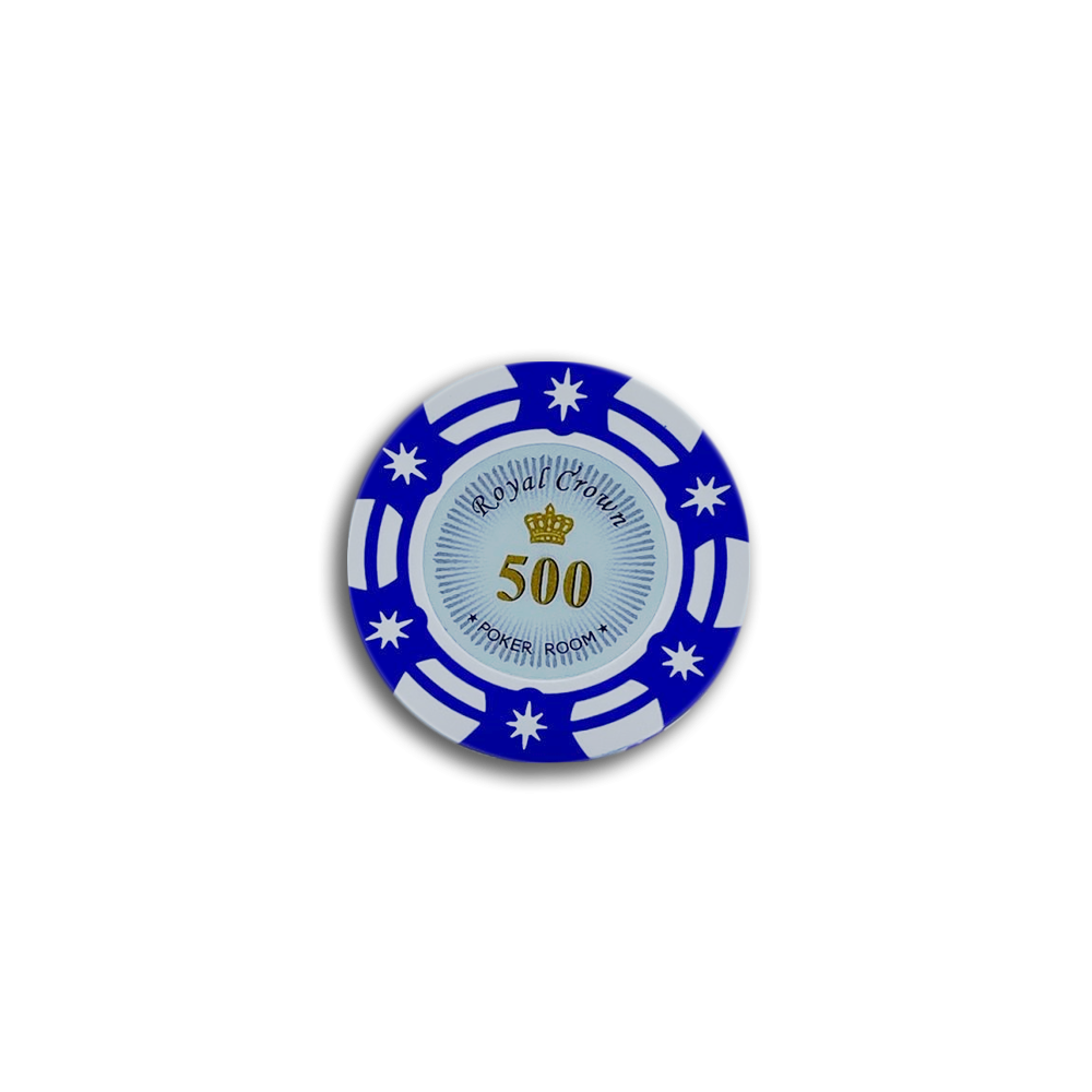 Royal Crown Poker Chip 500 | Largest Poker Store | Poker Merchant