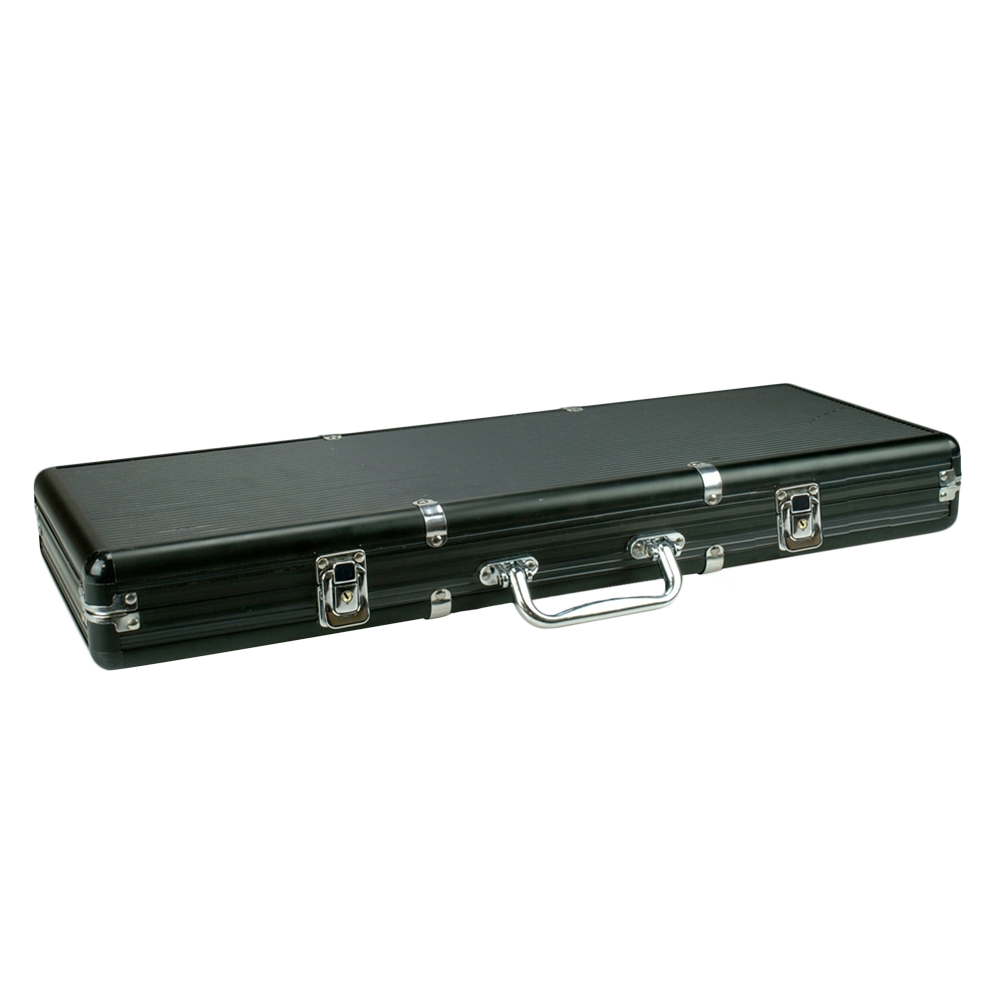 Poker Case Aluminium Black 500 | Poker Merchant