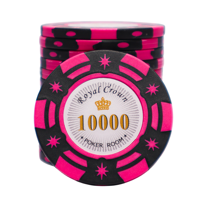 Royal Crown Poker Chip 10.000 | Poker Merchant