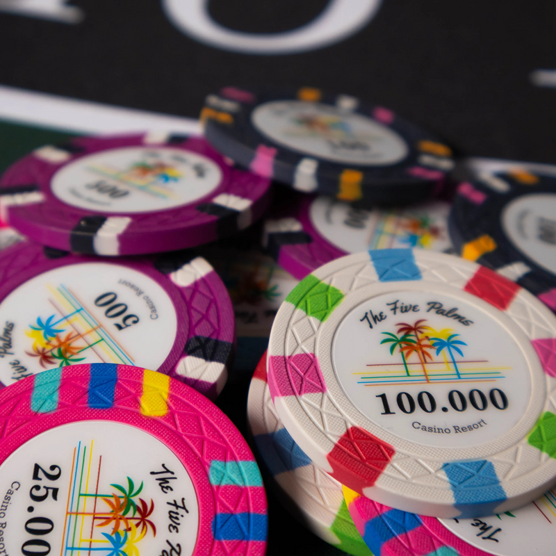 Pokerchips De Vijf Palmen 300 | Poker Merchant