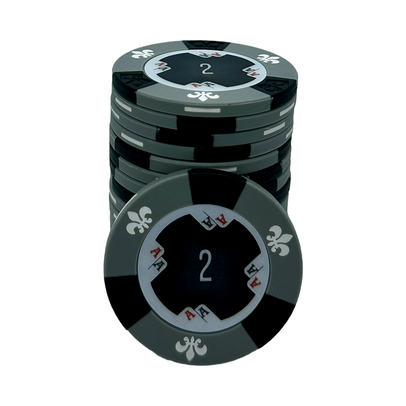 Aces Poker Chip 2 - Poker Merchant
