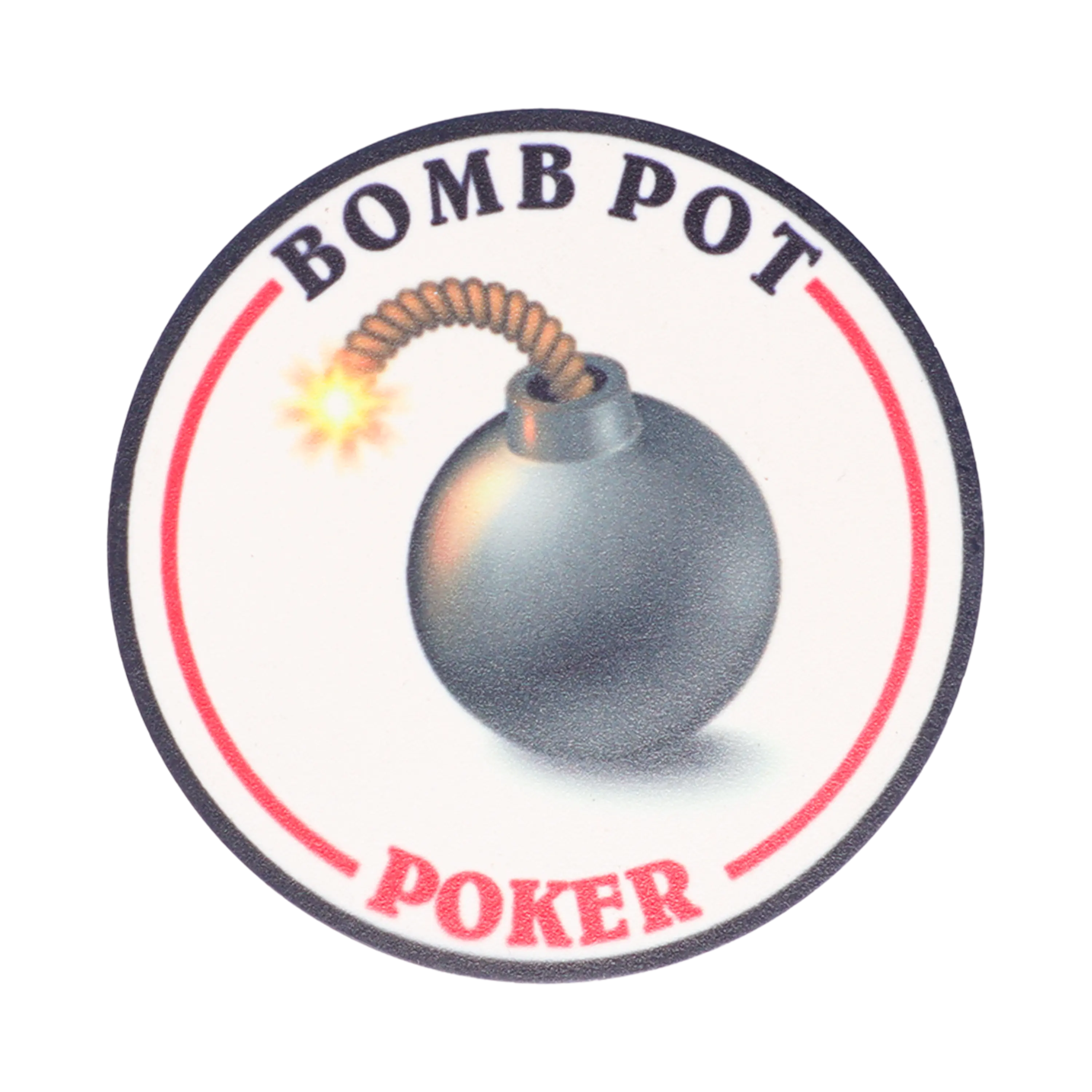 Ceramic Bomb Pot Button 48mm | Poker Merchant