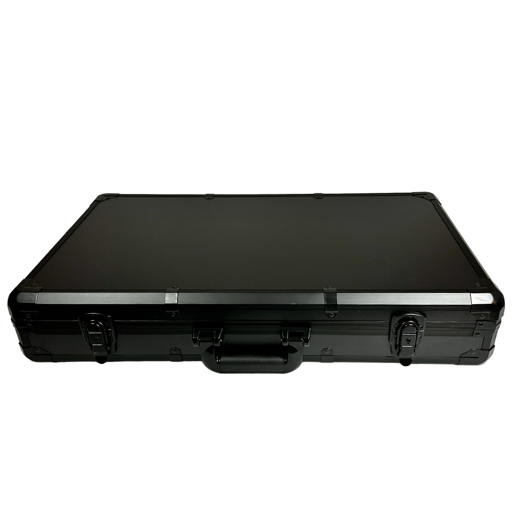 Poker Case Aluminium Black 1000 PRO | Poker Merchant
