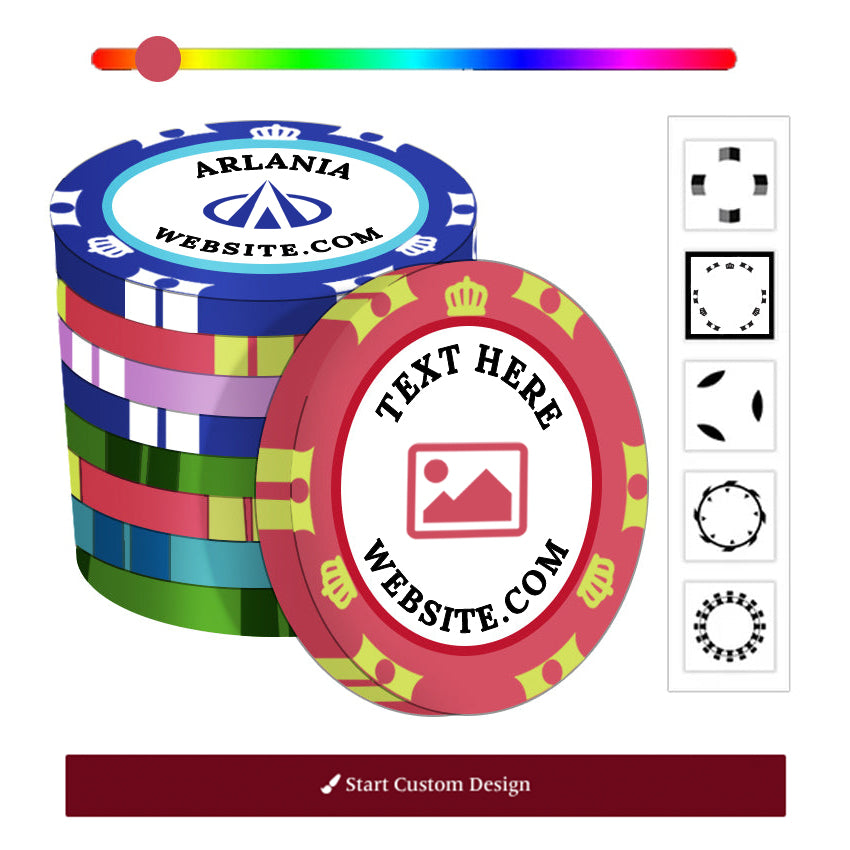 Custom Poker Chips – Design Your Own Ceramic Chips