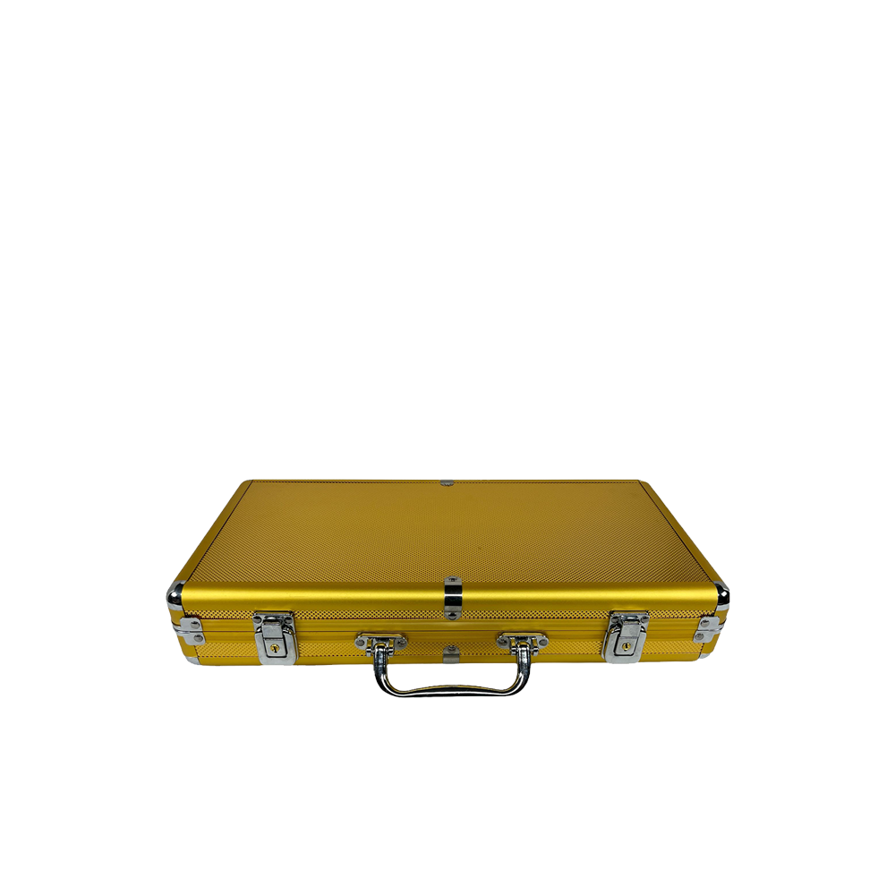 Poker Case Aluminium Gold 300 | Poker Merchant