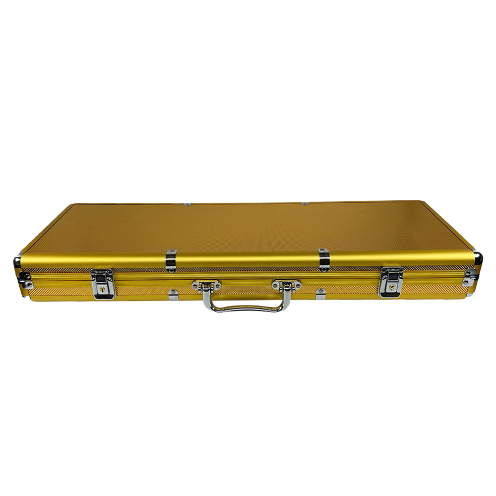 Poker Case Aluminium Gold 500 | Poker Merchant