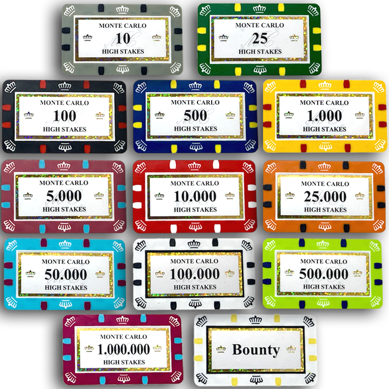 Clay Poker Plaques – Real Clay Feel, Ships Fast