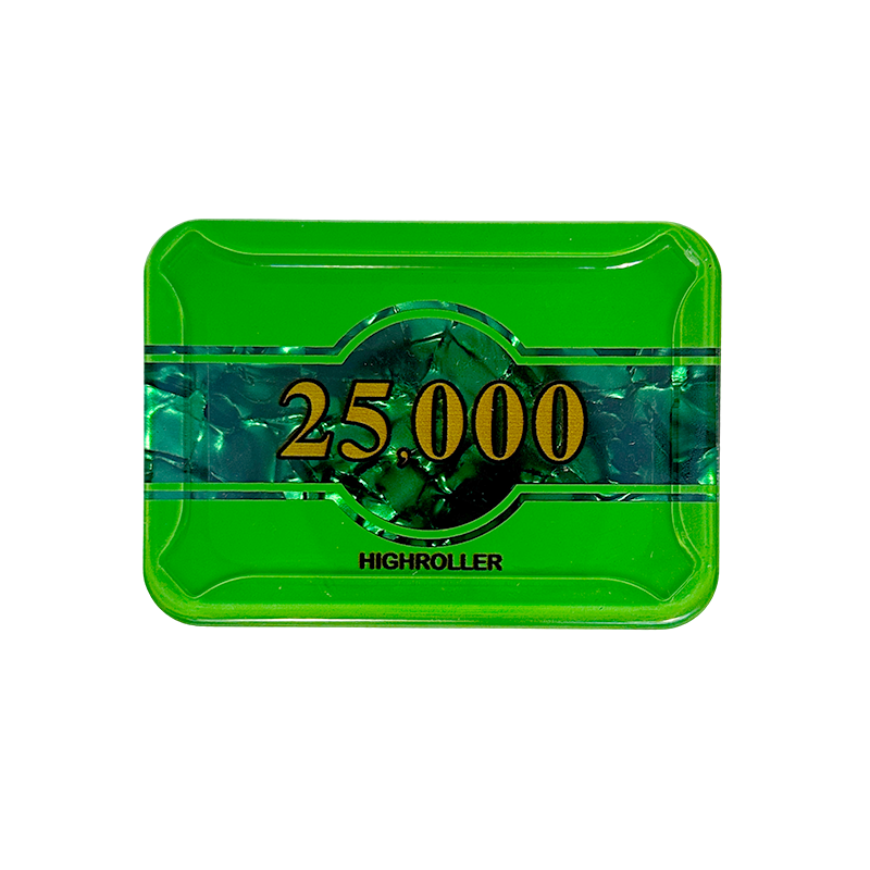 Poker Plaque Highroller 25.000 | Poker Merchant