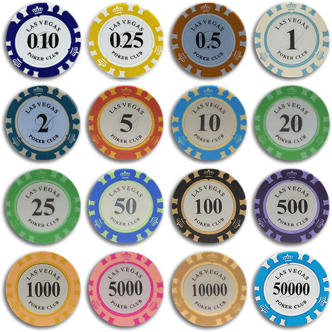 Poker Chips Vegas Poker Club 300 | Poker Merchant