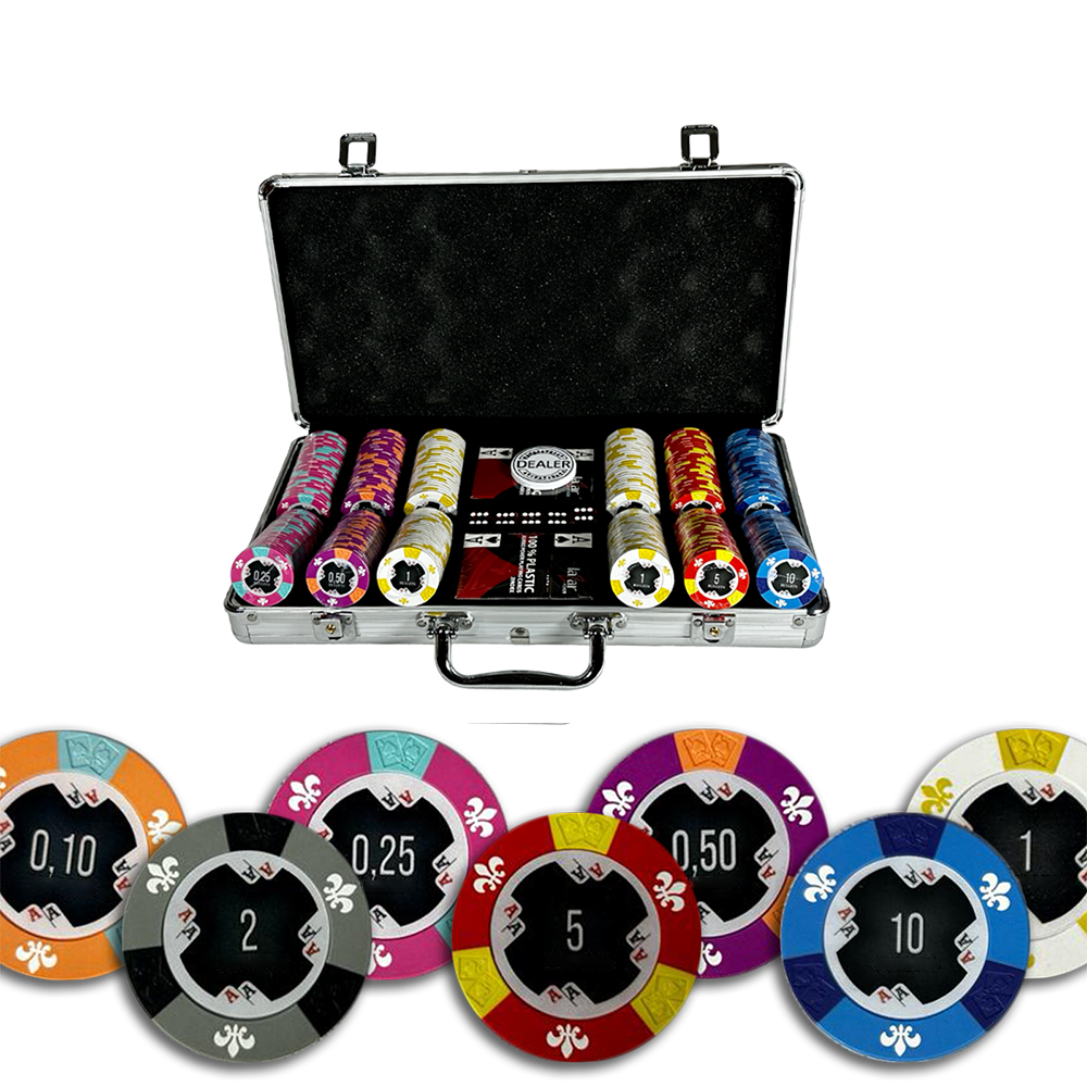 Aces Poker Sets – Composite Chips, Tournament Ready