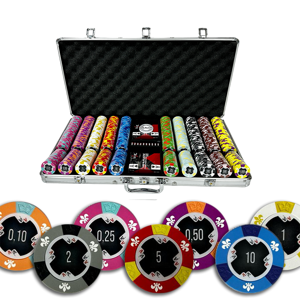 Poker Sets 750 Chips Cash Game – 6–8 Players, In Stock