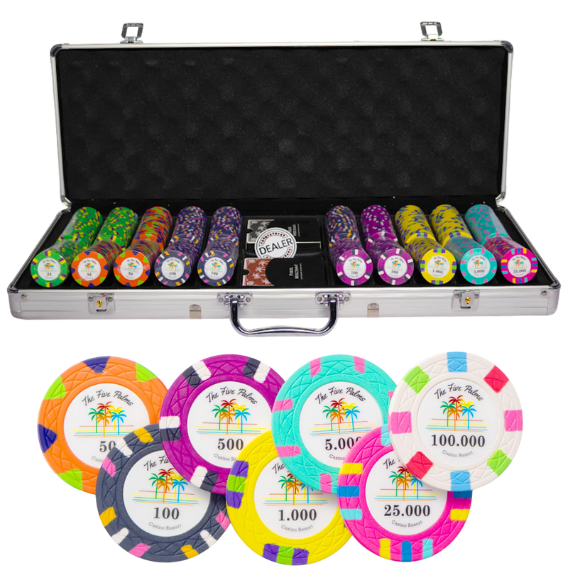 Pokerchips De Vijf Palmen 300 | Poker Merchant